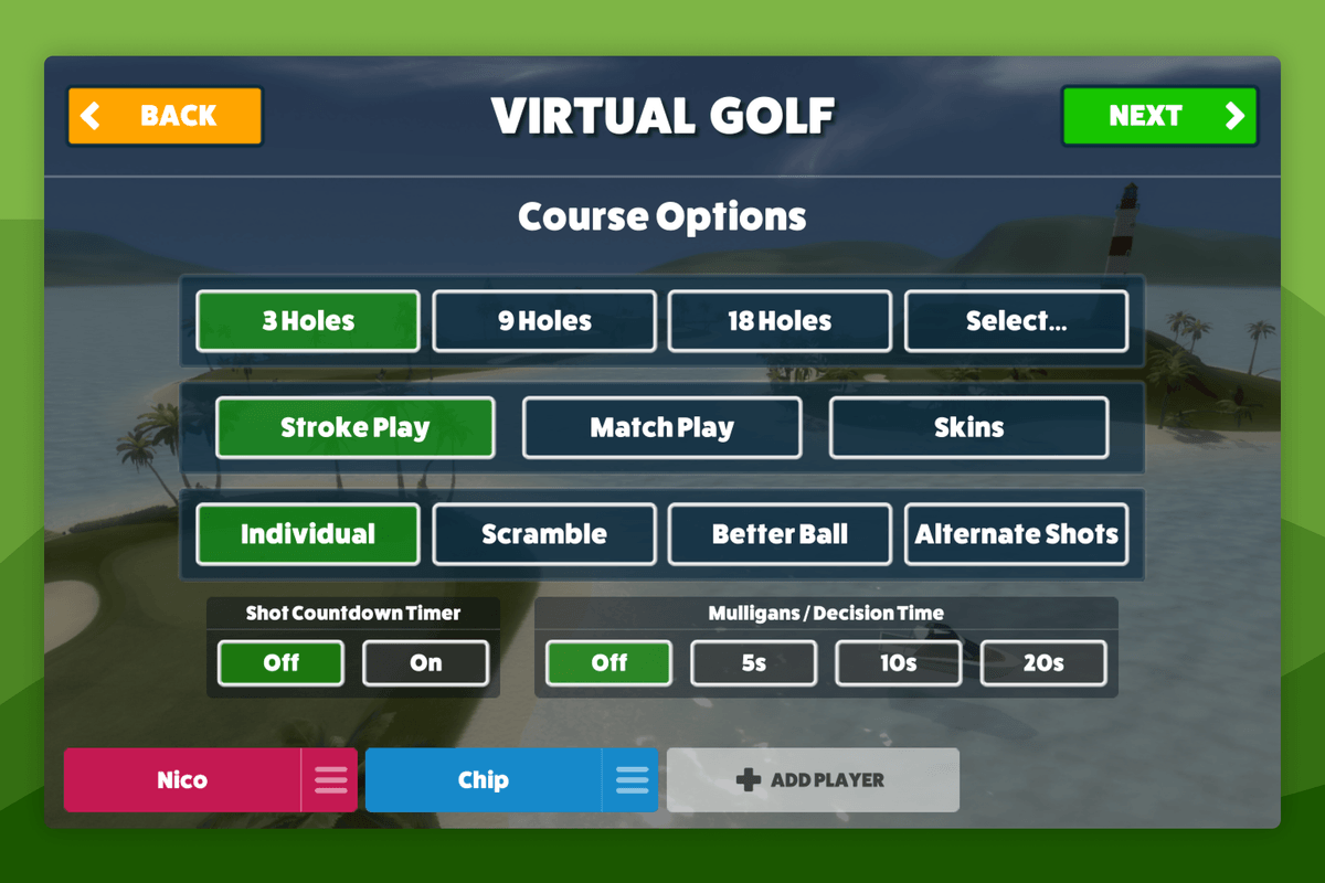 Awesome Golf Simulator Virtual Golf Game Mode — Awesome Golf Insights